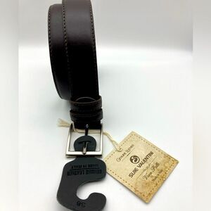 Vera Pelle | Accessories | Nwt Suie Valentinivera Pelle Mens Brown ...